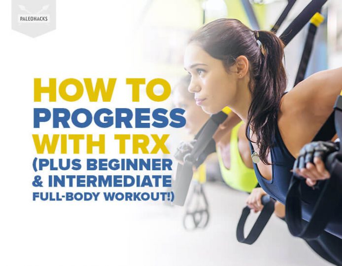 How to Progress with TRX (Beginner & Intermediate Full-Body Workout!)
