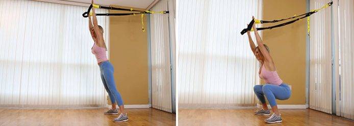 5 TRX Squat Exercises to Sculpt Your Butt