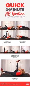 Quick 3-Minute Ab Routine to Add to Any Workout