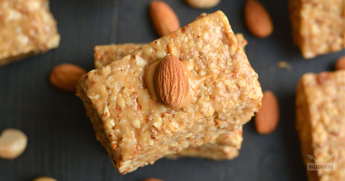 Chewy Rice-less Krispies | Paleo, Gluten Free, Grain Free