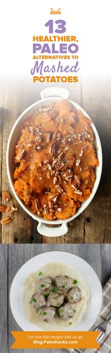 13 Healthier, Paleo Alternatives to Mashed Potatoes | Dairy Free