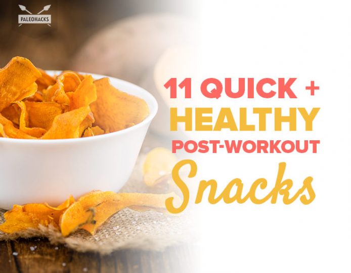 11 Quick + Healthy Post-Workout Snacks | Paleo, Healthy, Easy