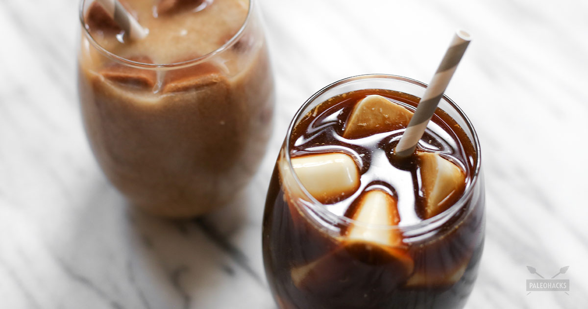 Make Coconut Milk Ice Cubes to Upgrade Your Coffee! | Paleo, Dairy Free