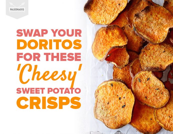 Swap Your Doritos for These 'Cheesy' Sweet Potato Crisps | Paleo