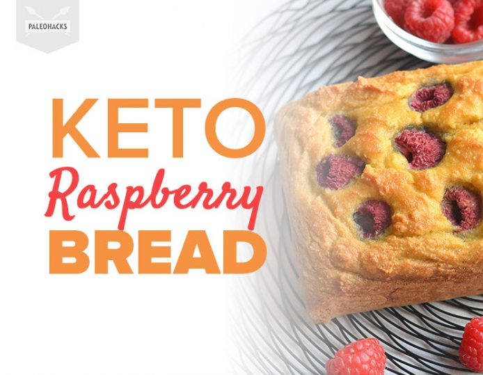 Keto Raspberry Bread Recipe | Paleo, Keto, Gluten Free
