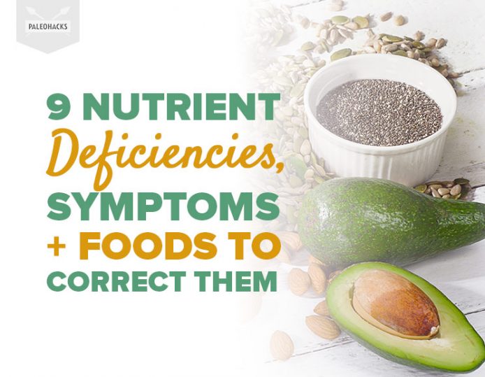 9 Nutrient Deficiencies, Symptoms + Foods to Correct Them | PaleoHacks