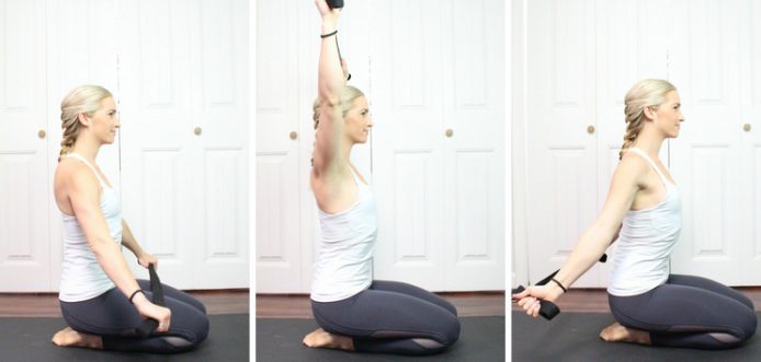 7 Ways to Use a $3 Yoga Strap for Shoulder Mobility | PaleoHacks Blog