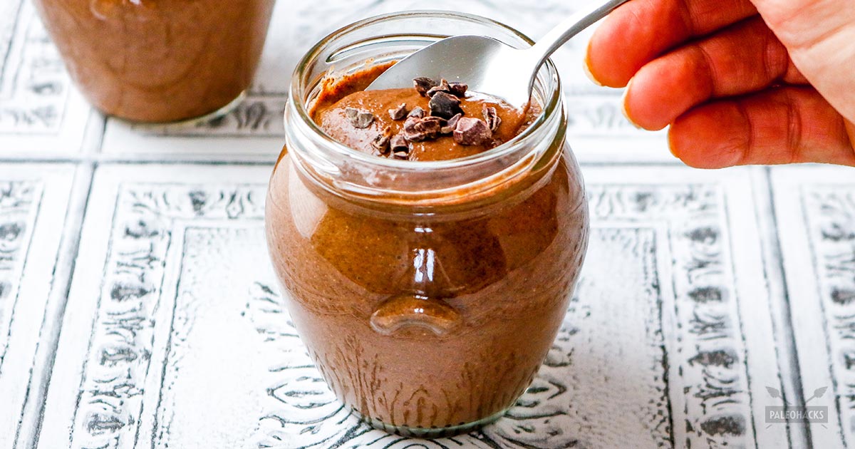 Creamy Cacao Chia Pudding (Antioxidant-Rich) | Paleo, Vegan, Raw