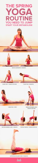 The Spring Yoga Routine You Need to Jump Start Your Metabolism