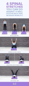 4 Spinal Stretches You Can Do Against a Wall | Fitness