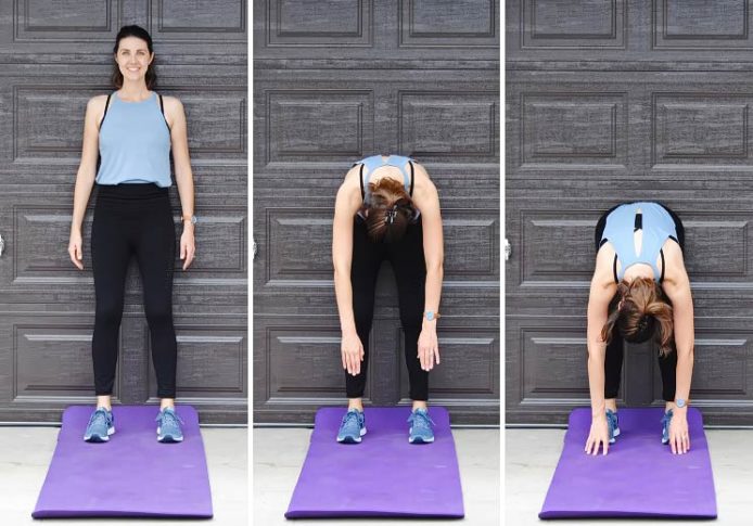 4 Spinal Stretches You Can Do Against a Wall | Fitness