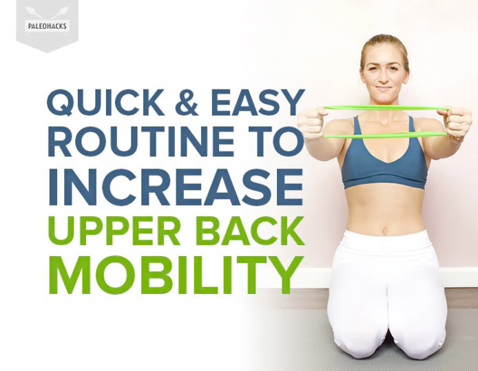 Quick & Easy Routine To Increase Your Upper Back Mobility | Fitness