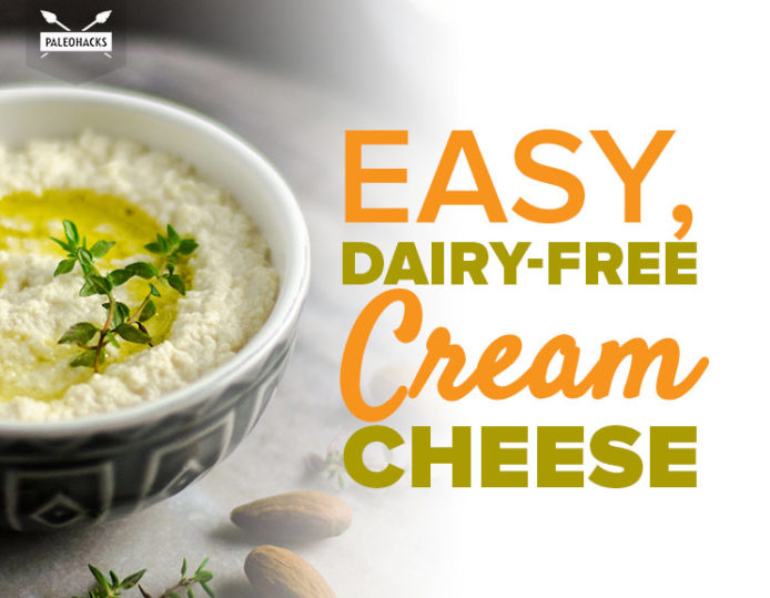 Easy, Dairy-Free Cream Cheese | Paleo, Raw, Vegan